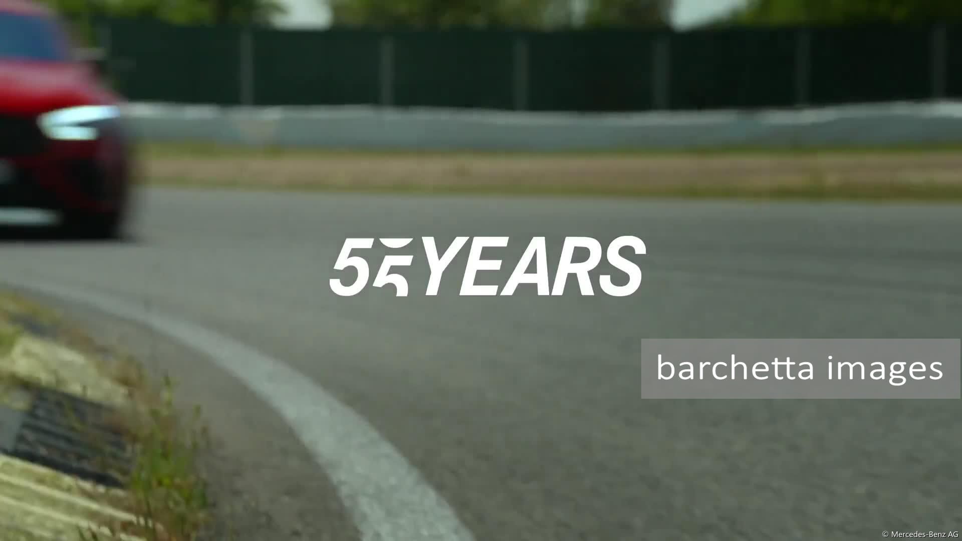 Mercedes-AMG 55 years marketing campaign “55 years – changin ...