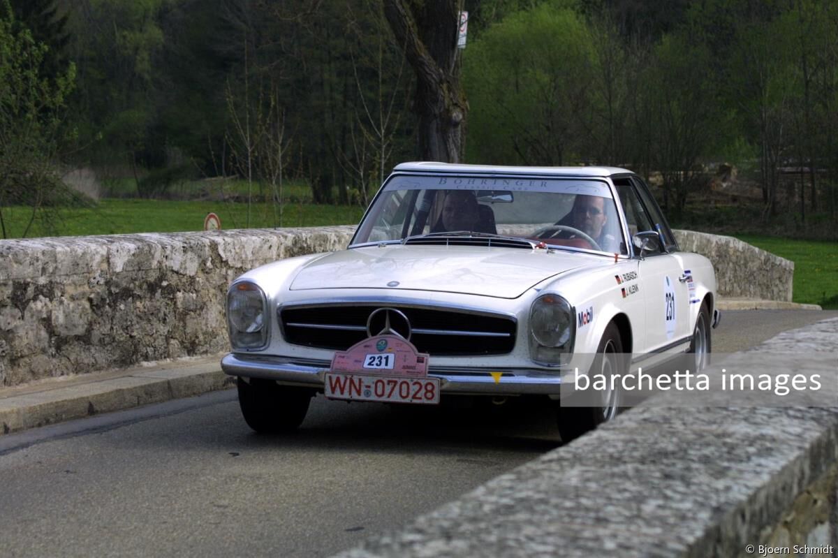 Mercedes 230 SL Rallye (Rubasch) / barchetta / MediaCenter.PLUS
