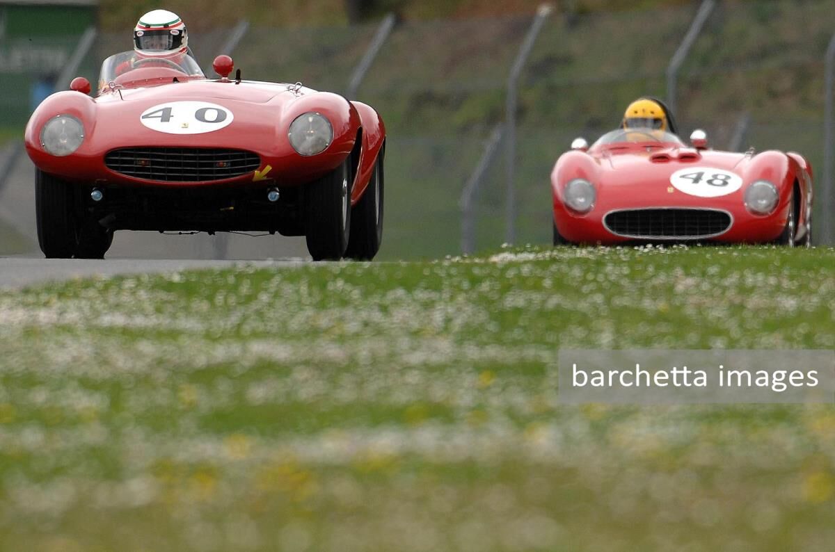 Mugello - The Ferrari 750 Monza of Walter Burani / barchetta ...