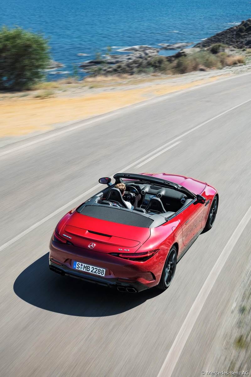 Mercedes-AMG SL 63 4MATIC+ outdoor 2021 Mercedes-AMG SL 63 ...