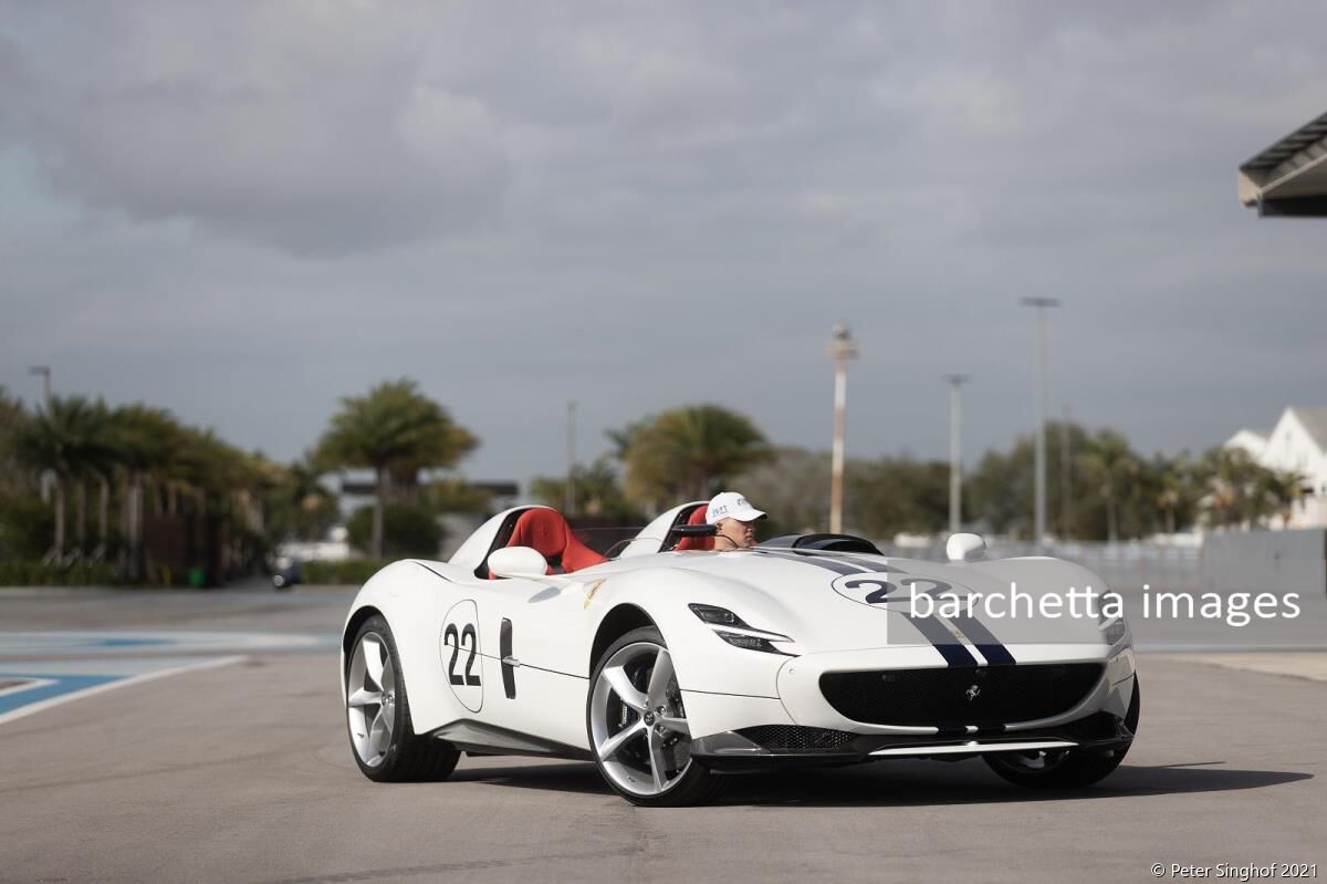 265843 Monza SP2 - Bianco / Dark Blue Stripes / barchetta / MediaCenter ...