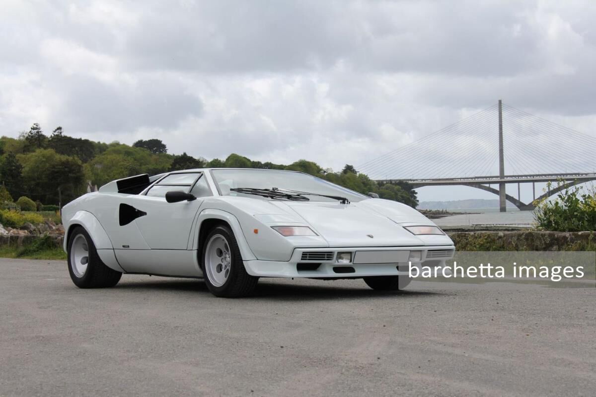 Lot 035 - 1988 Lamborghini Countach 5000 Quattrovalvole / barchetta ...