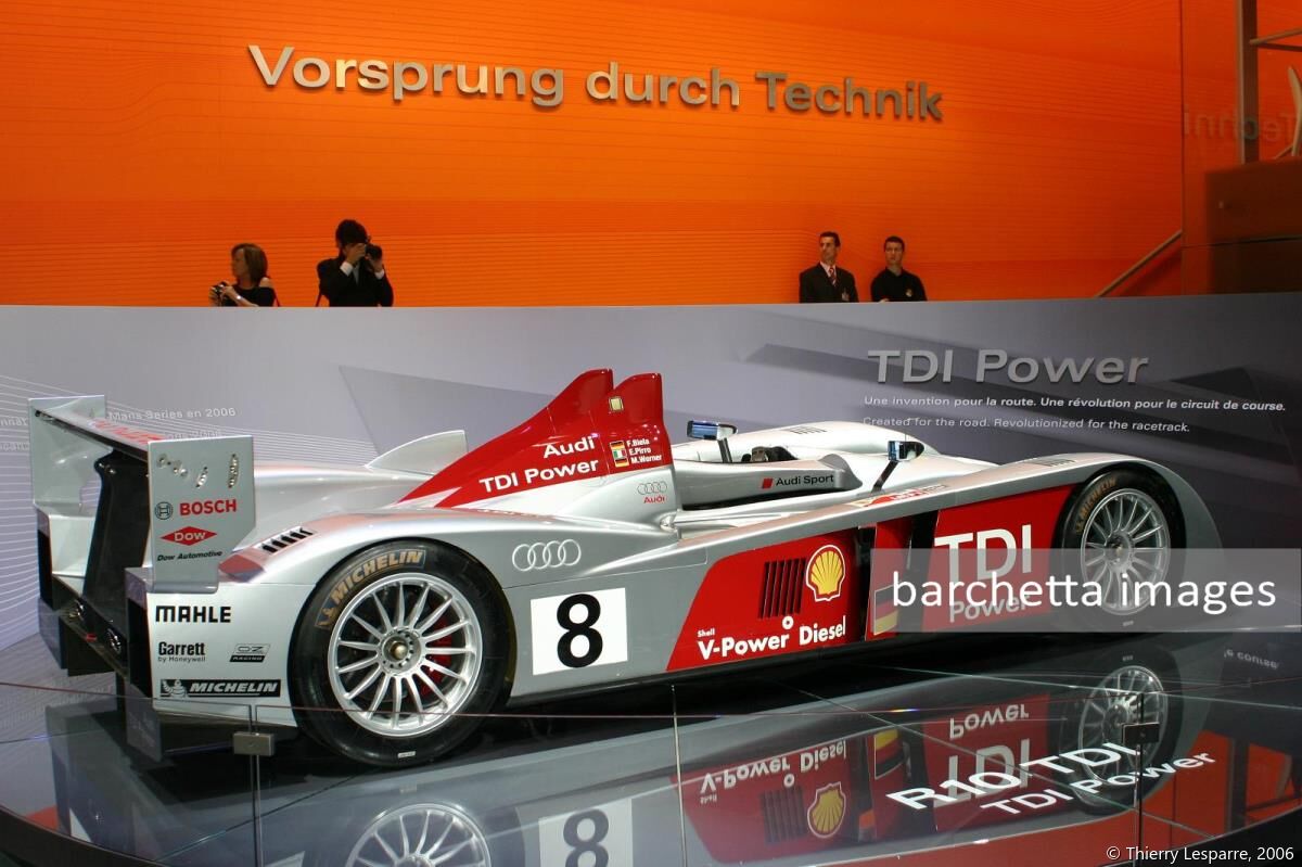 Audi R11 - 1st Le Mans winning Diesel powered Sportscar driv ...