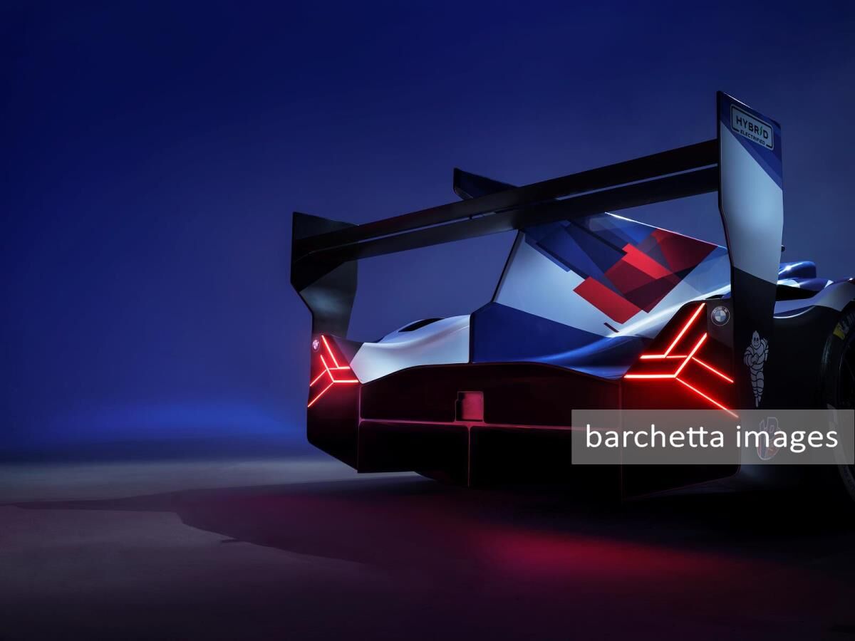 BMW M Hybrid V8, LMDh, works livery, race design, launch, wo ...